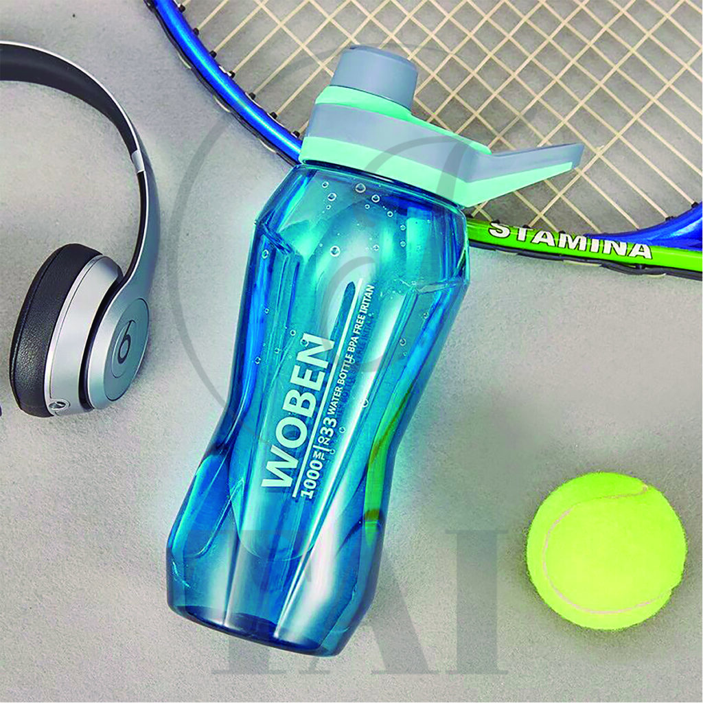 Botella Agua Deportiva Fitness Gimnasio 1 lt.